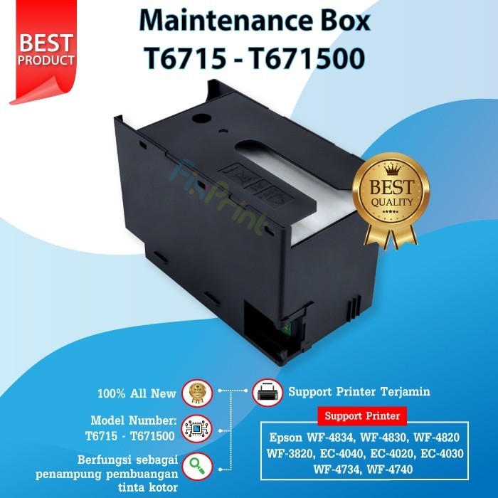 Jual Maintenance Box Epson T671600 WF-C5290 WF-C5790 WF-C579R Reset ...