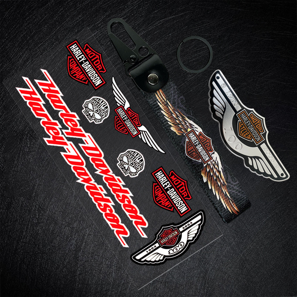 Jual Harley-Davidson Harley Reflective Motorcycle Side Strip Bike ...