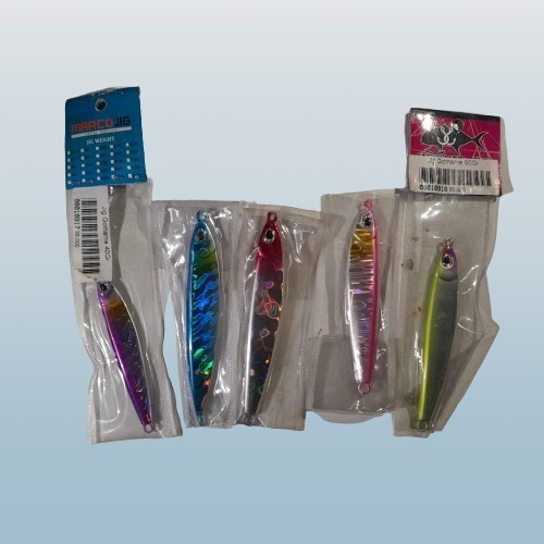 Jual METAL JIG HOOKED JIG GOMAME WILLIAMSON GLOW IN THE DARK SIZE 20 40 60 80 GRAM | UMPAN ...