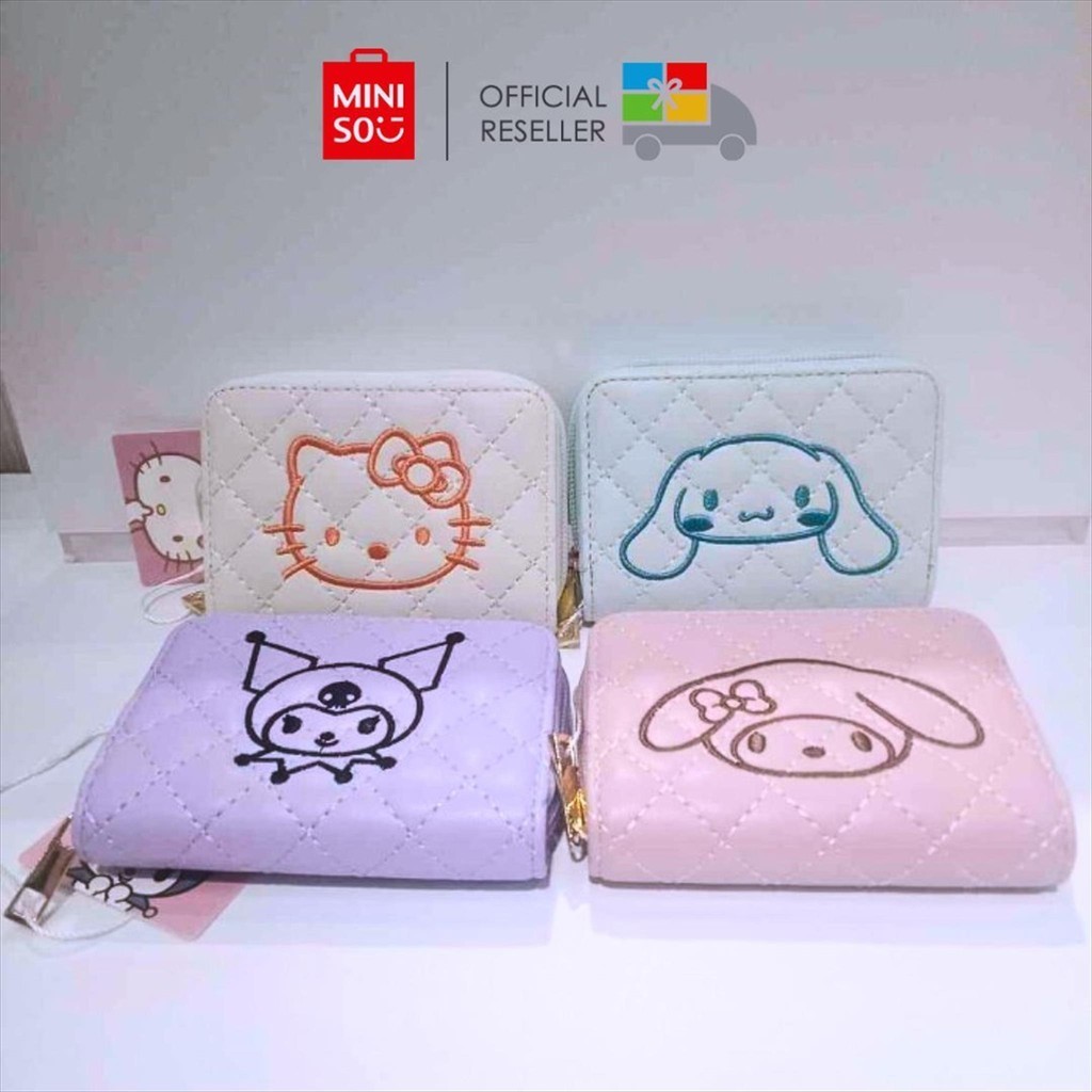 Jual MINISO x SANRIO Dompet Kartu Coin Hello Kitty / Cinnamoroll ...