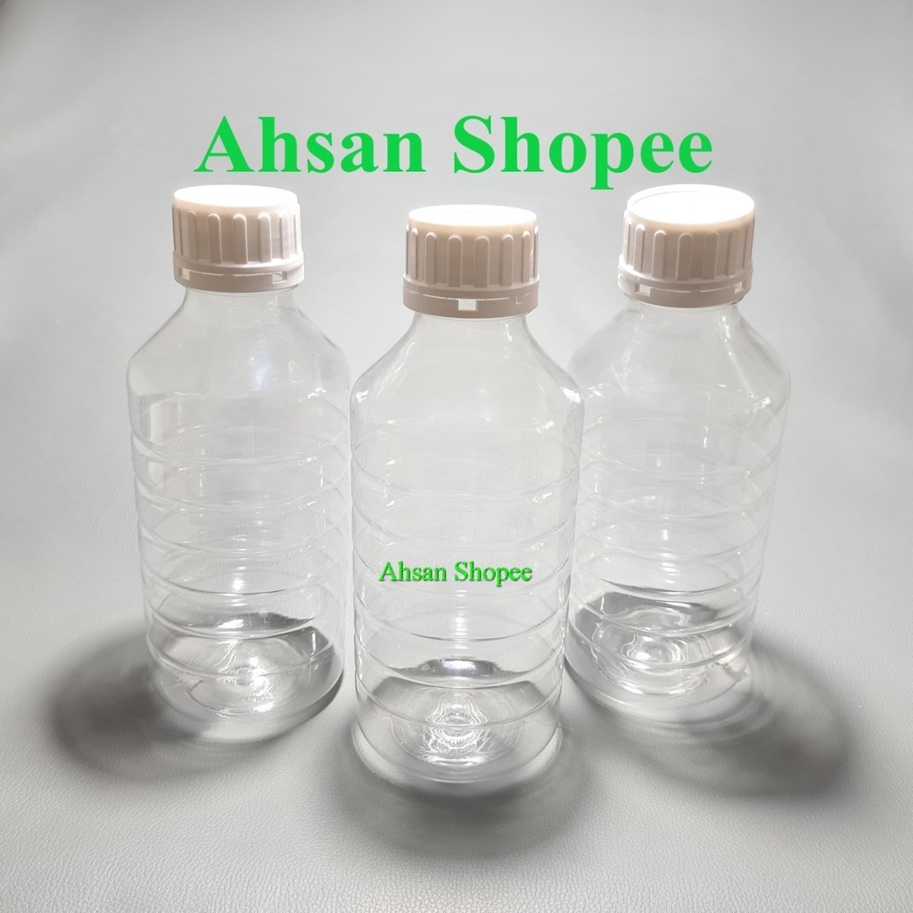 Jual Botol Pet 1 L PS Natural Tutup Segel Besar / Botol Plastik / Botol ...