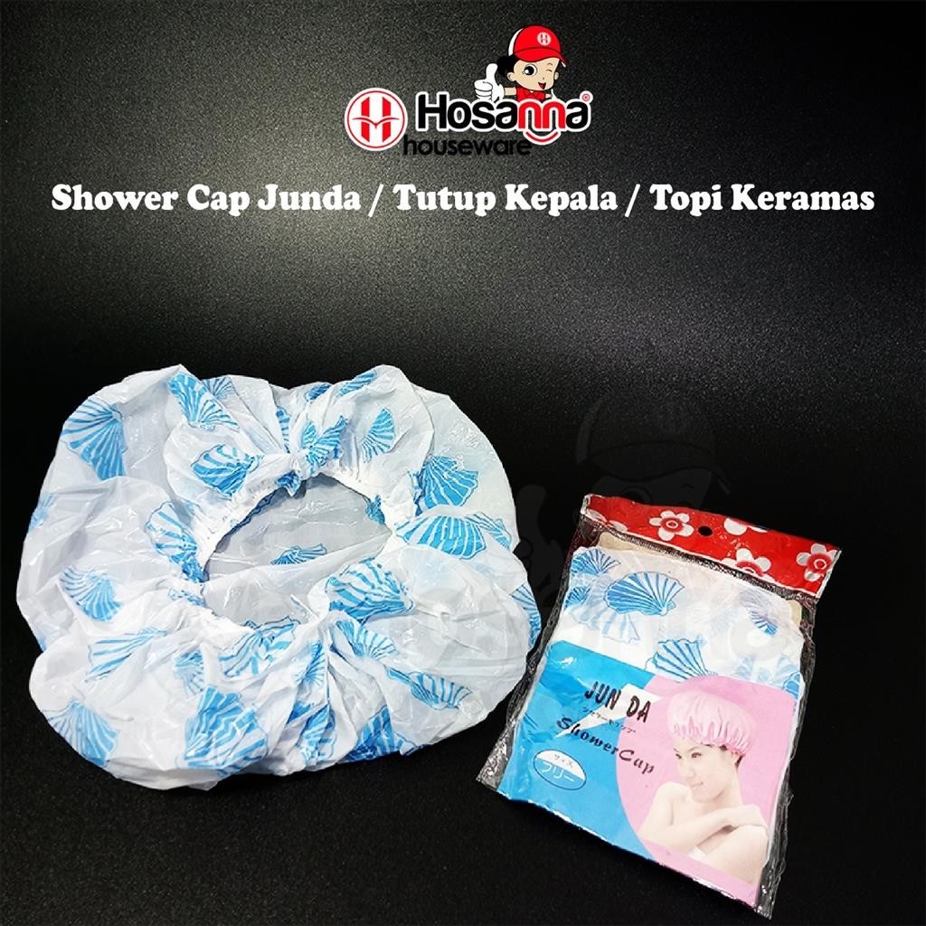 Jual Shower Cap Junda / Tutup Kepala / Topi Keramas | Shopee Indonesia