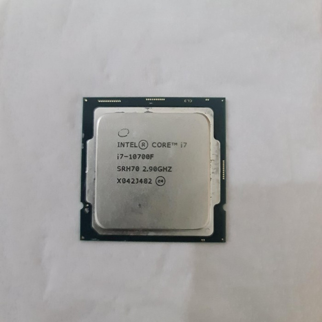 Jual Intel Core i7-10700 F i7-10700F 8Core 2.9 Turbo 4.8GHz LGA1200 ...