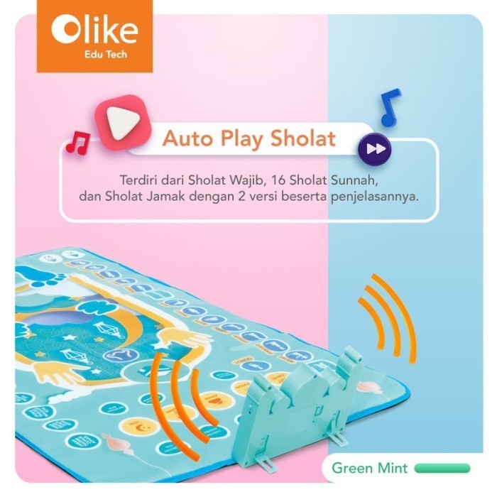 Jual Olike New Smart Sajadah Versi 2 Olike Garansi Resmi Sajadah ...