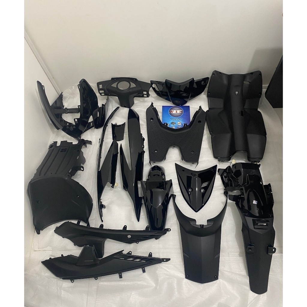 Jual Full Body Vario 110 Karbu 2008 2009 2010 Hitam WIN | complete set ...