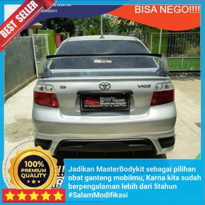 Jual BEMPER BUMPER BODYKIT TOYOTA VIOS GEN 1 VIPER STYLE PRESISI & BISA ...