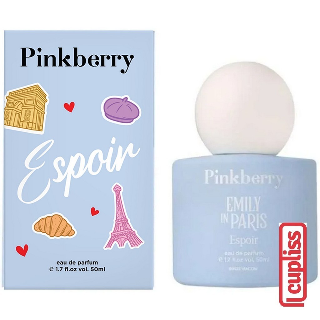 Jual PinkBerry EDP 50ml Espoir EDP 50 ml Emily in Paris | Shopee Indonesia