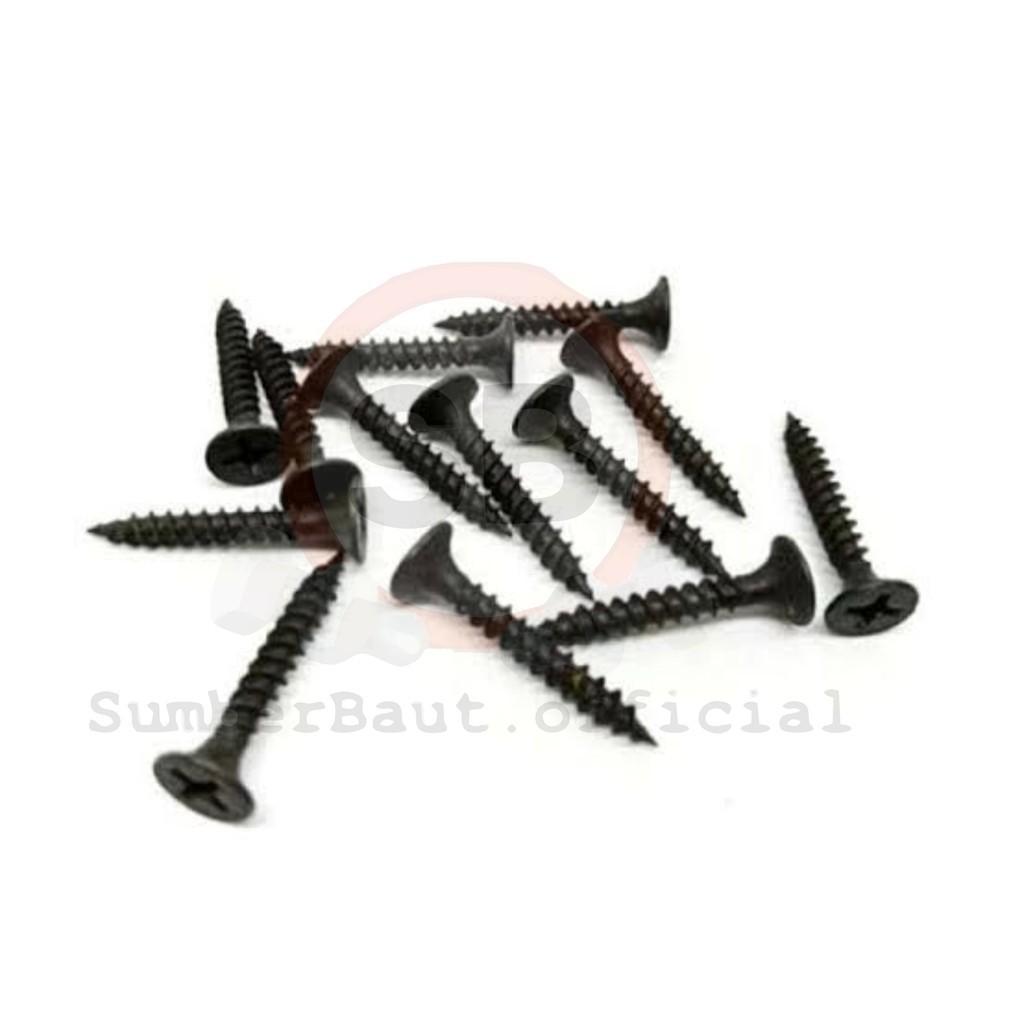 Jual Skrup Gypsum 5cm 8x2" Drywall Screw | Shopee Indonesia
