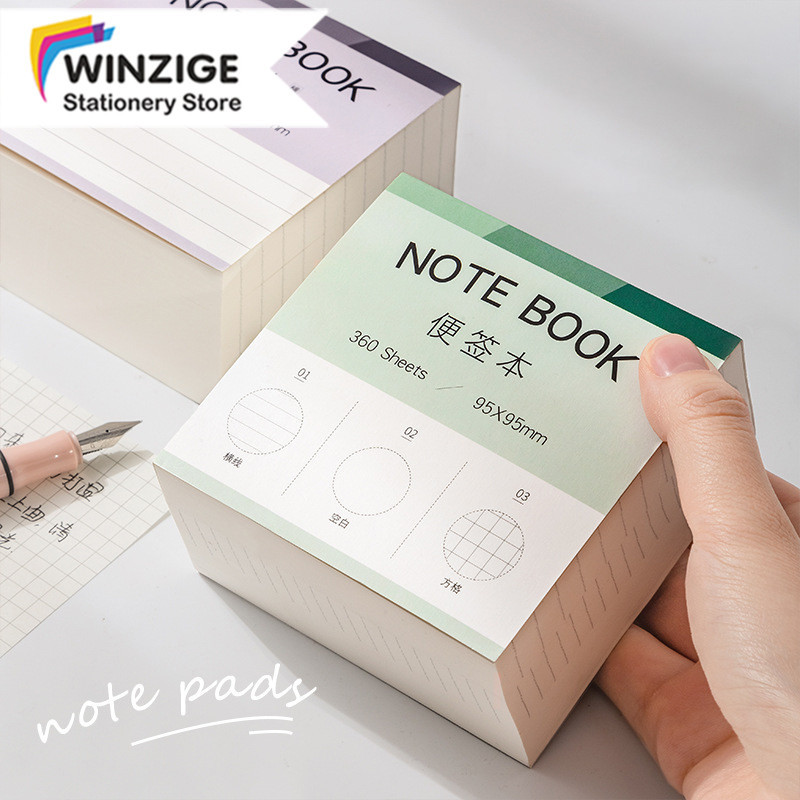 Jual Winzige Memo Pad 360 Lembar Note Paper Kertas Memo Tempel Lucu ...