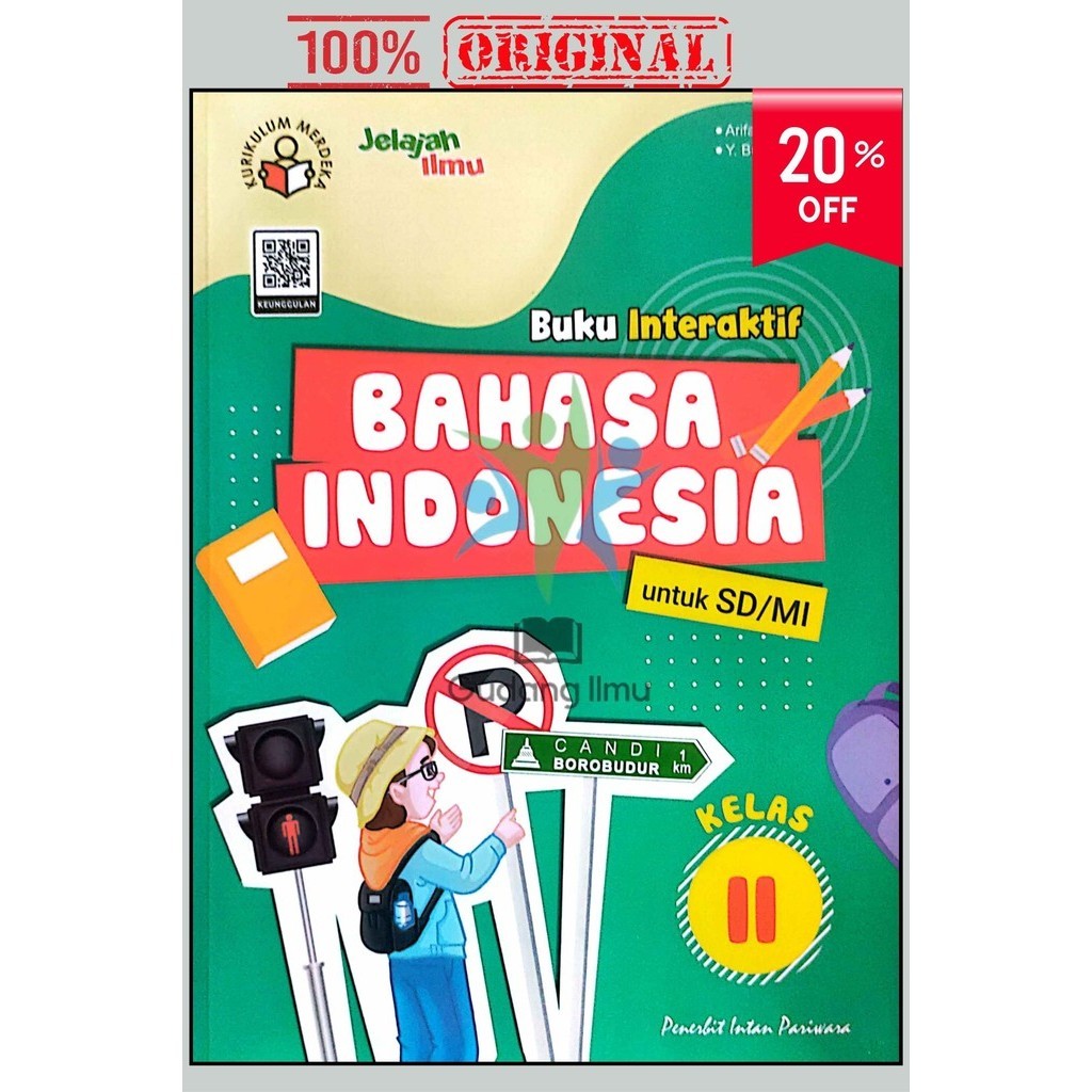 Jual Buku Interakti Bahasa Indonesia f SD/MI Kelas 2 Semester 1&2 Kurikulum Merdeka Intan ...