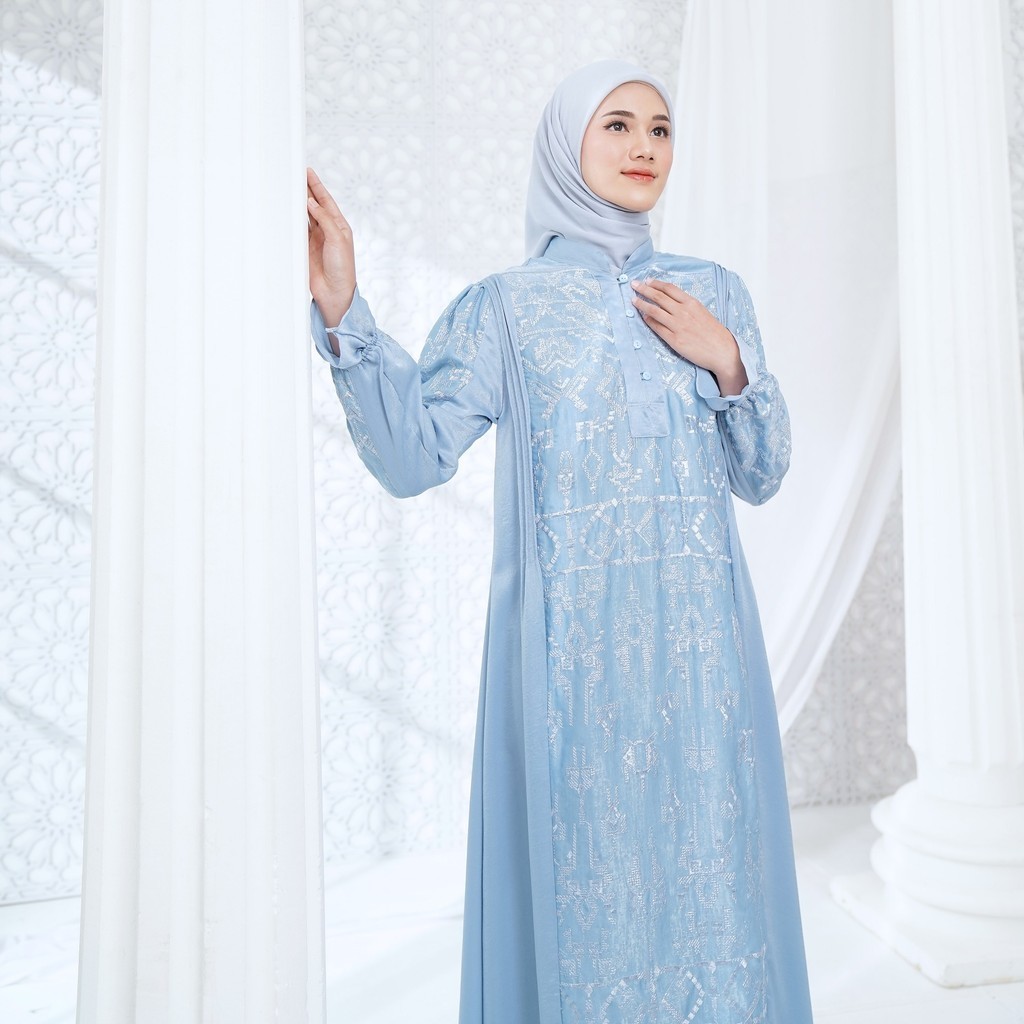 Jual Zara Embroidery Raya Dress | Shopee Indonesia