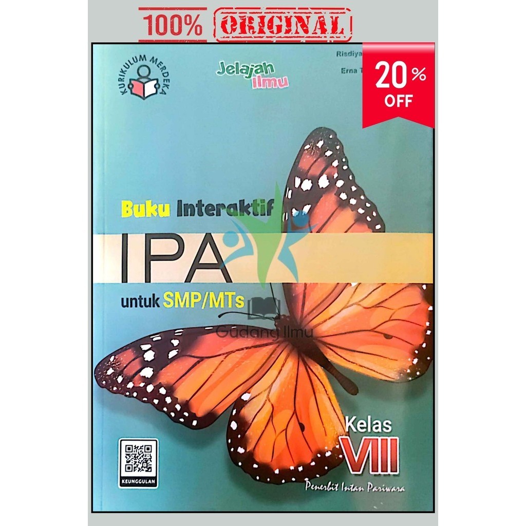 Jual Buku Interaktif IPA SMP/MTS Kelas 8/VIII Semester 1&2 Kurikulum Merdeka Intan pariwara ...