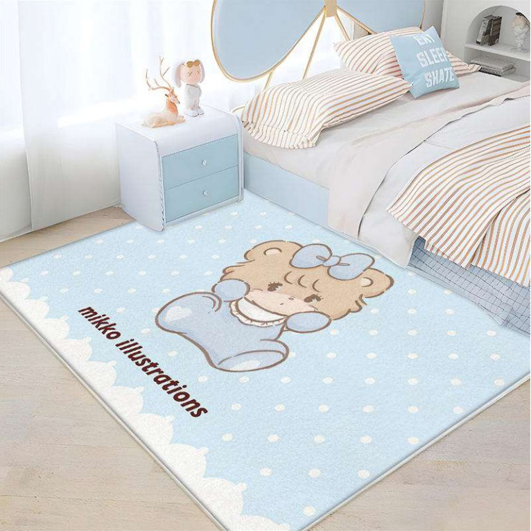 Jual HL0634 Karpet Lantai Kamar Tidur Motif Kartun Karpet Ruang Tamu ...