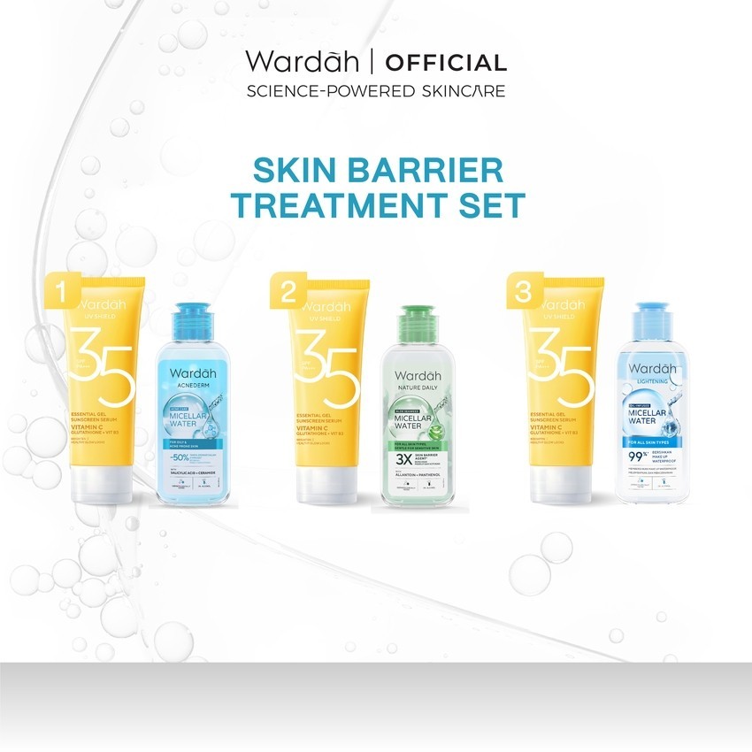 Jual FB Paket Wardah UV Shield SPF 35 X Micellar Water (2 pcs) | Shopee ...