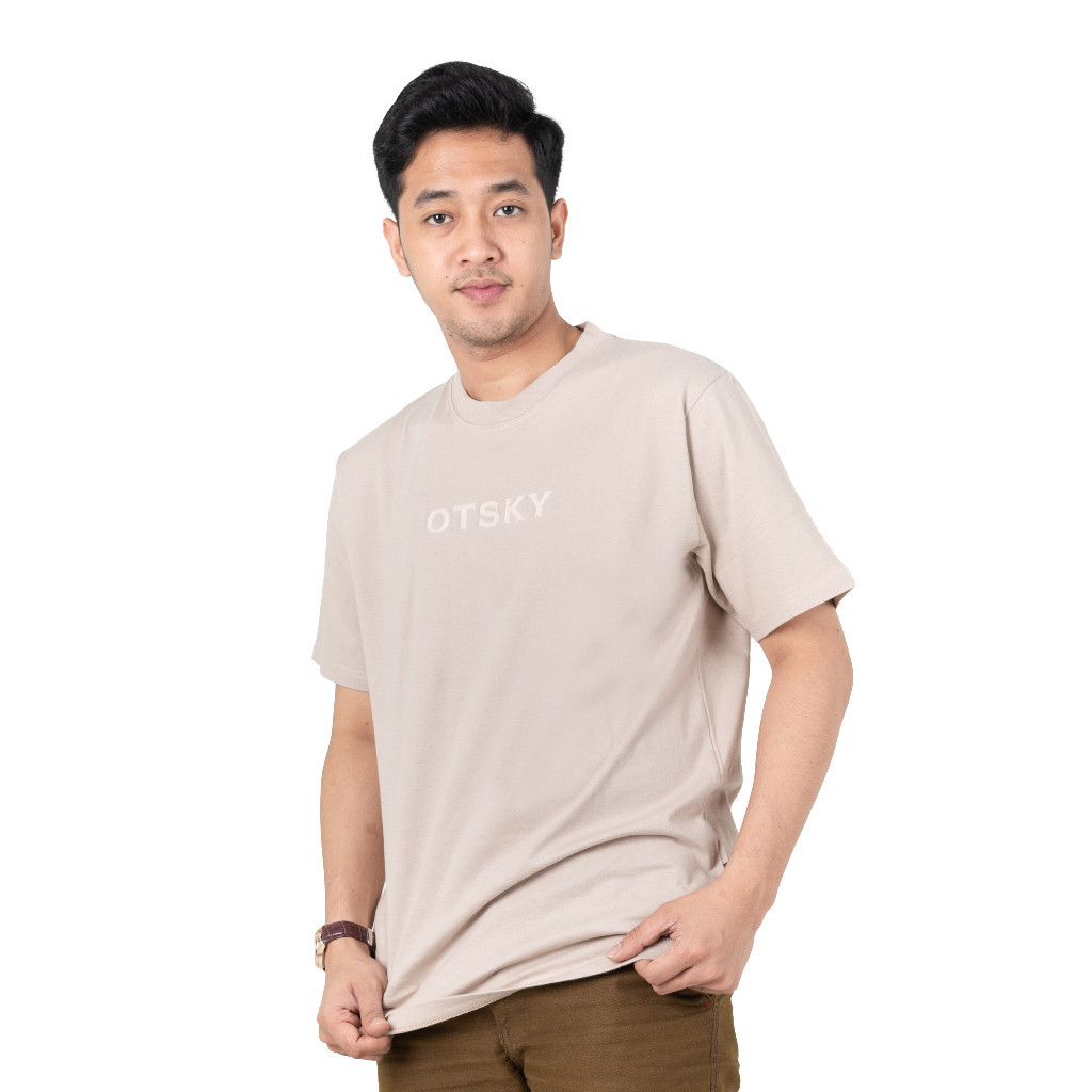 Jual Otsky Kaos Pria Ft Pyramid Cotton Combed 24s (C) | Shopee Indonesia
