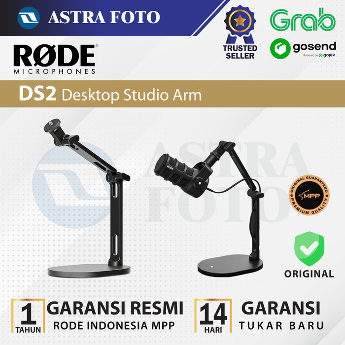 Jual RODE DS2 Desktop Studio Arm for Broadcast Microphones | Shopee Indonesia