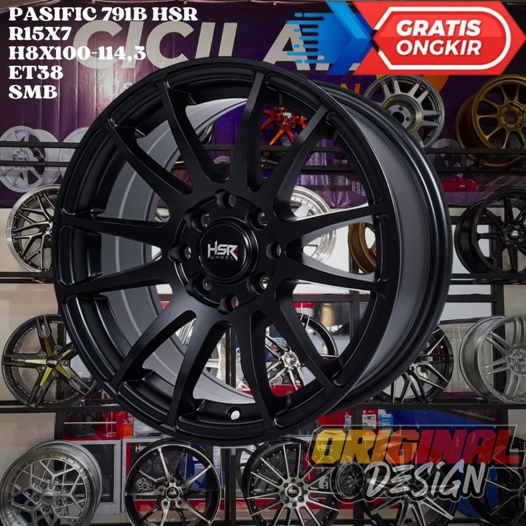 Jual Velg Mobil Brio , Mirage , March , Picanto , HSR PASIFIC RING 15 ...