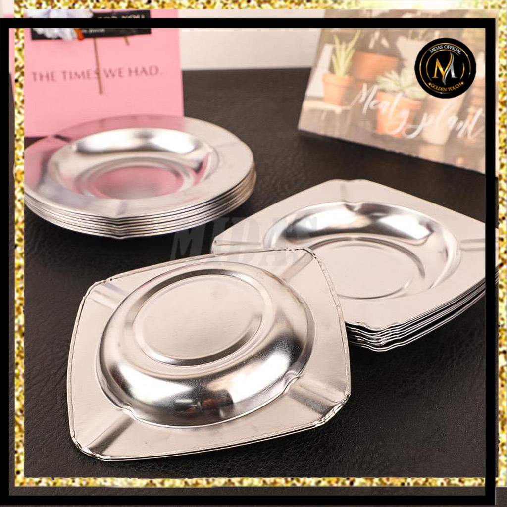 Jual (Cod 1Pcs) Asbak Aluminium/ Asbak Rokok Stainless / Asbak Murah ...