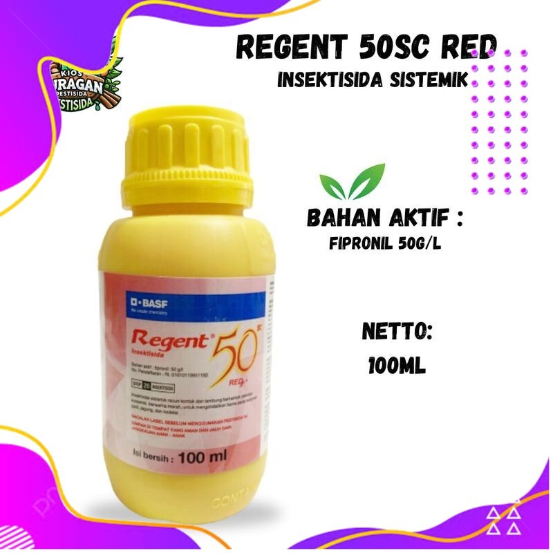 Jual REGENT 50SC 100ML RED INSEKTISIDA SISTEMIK | Shopee Indonesia