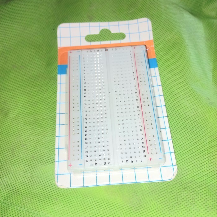 Jual breadboard 400 pin bread board papan projek project pendek mini ...