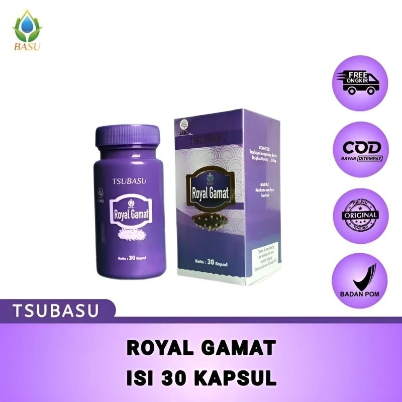 Jual Tsubasu Royal Gamat Original 100% isi 30 kapsul | Shopee Indonesia