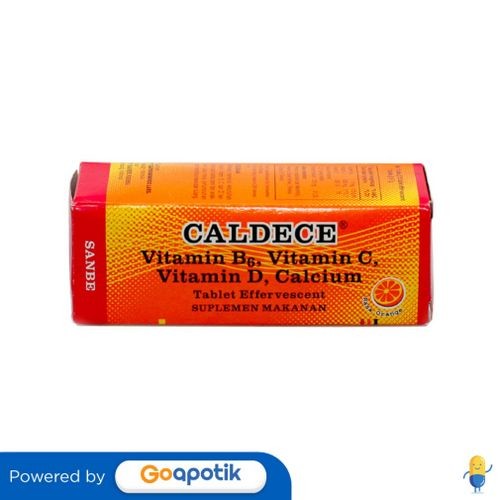 Jual Caldece Orange Tube 10 Tablet Effervescent | Shopee Indonesia