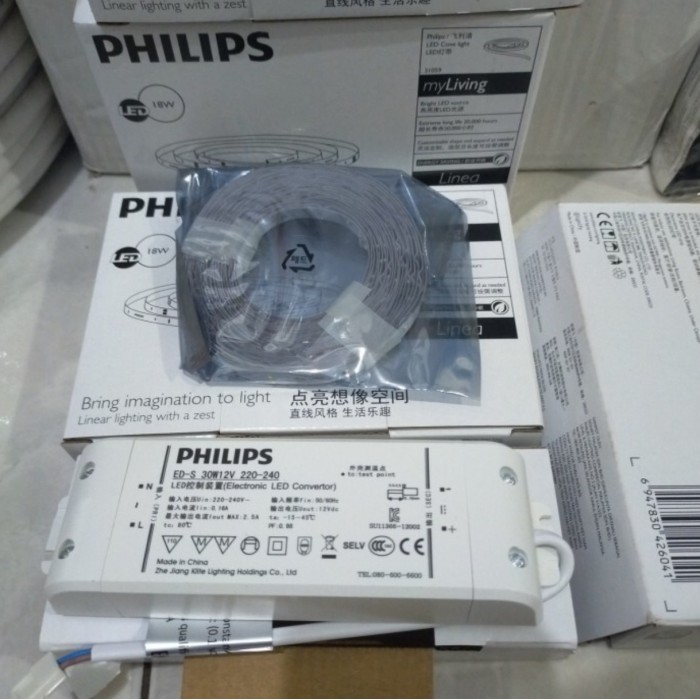 Jual LAMPU LED STRIP PHILIPS 18W WARM WHITE LED COVE LIGHT 18 WATT ...