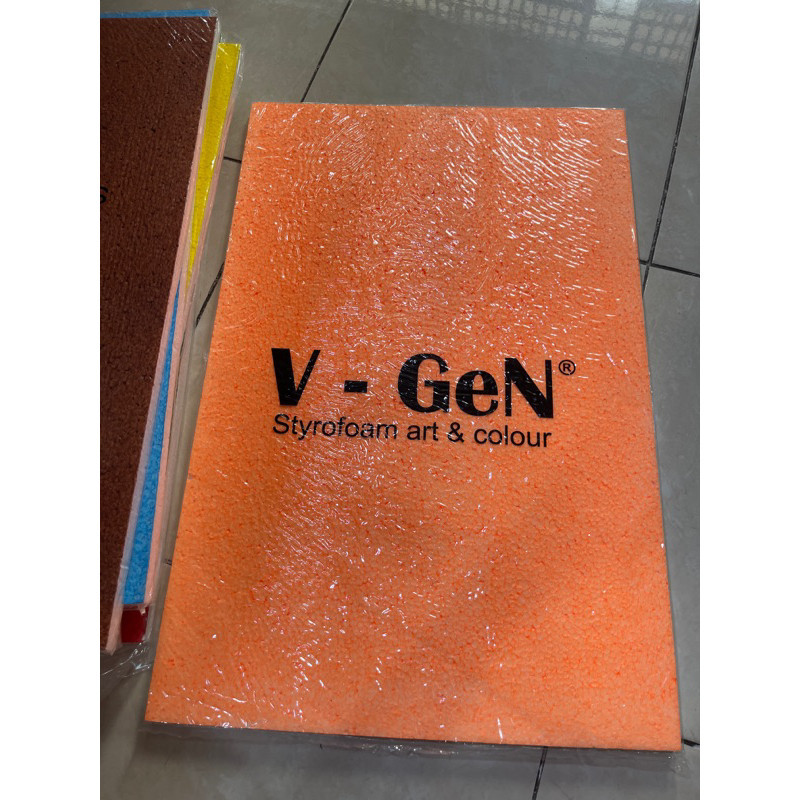 Jual (GA777) Sterofoam - Styrofoam - Gabus - Lembaran Warna ukuran 40 x ...