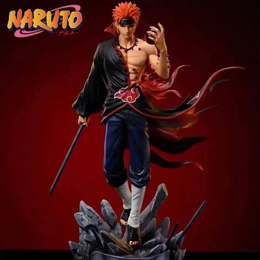 Jual WAGOMU - Patung Anime Naruto Pain Akatsuki 24cm - Action Figure ...