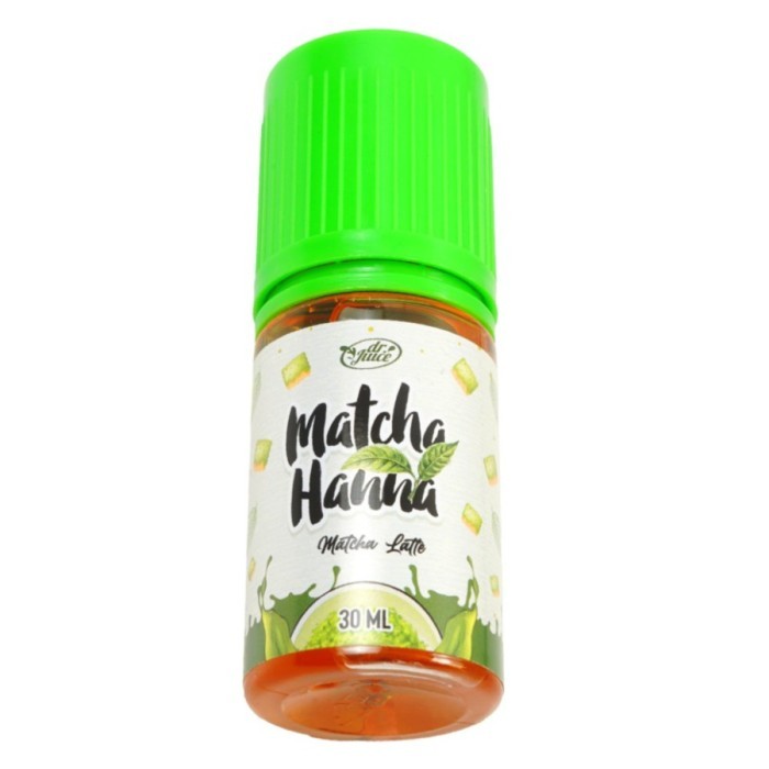 Jual SALT - MATCHA Hanna 30ML by dr Juice Liquid Matcha Cream Latte ...