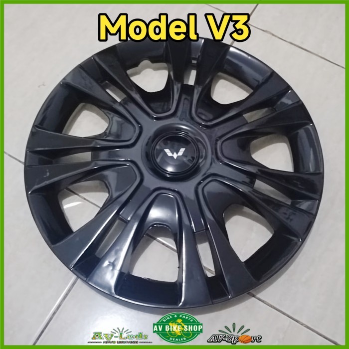 Jual Dop Cover Velg 15 inch Wuling Binguo Aksesoris Wuling - Model V3 ...