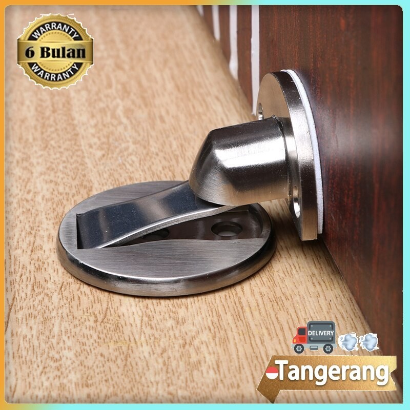 Jual Penahan Pintu Magnet / Magnetic Door Stopper Stainless Anti Karat ...