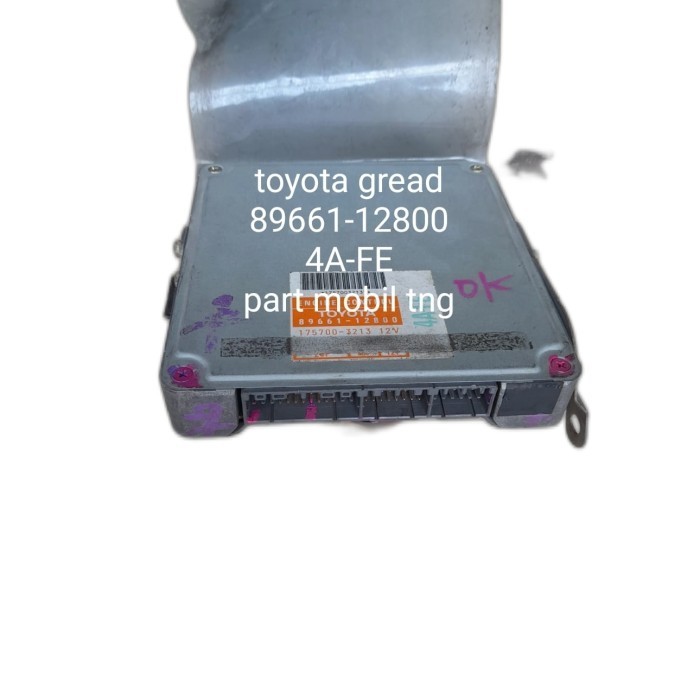 Jual Ecu Ecm Komputer Computer Toyota Great Corolla 4a-Fe 89661-12800 ...