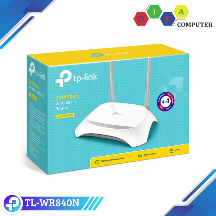 Jual TP-LINK TL-WR840N TL-WR820N 300Mbps Router Wifi Wireless | Shopee Indonesia