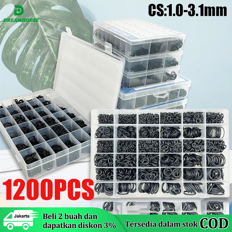 Jual Karet Rubber O Ring Seal Tightening 1200 PCS | Shopee Indonesia
