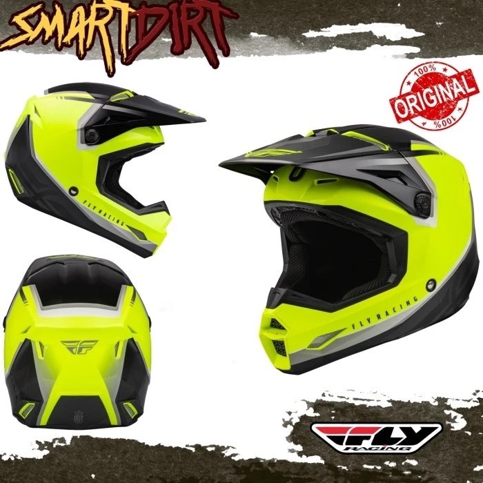 Jual HELM MOTOR FLY KINETIC VISION FLO 2023 HELM CROSS TRAIL FLY ...