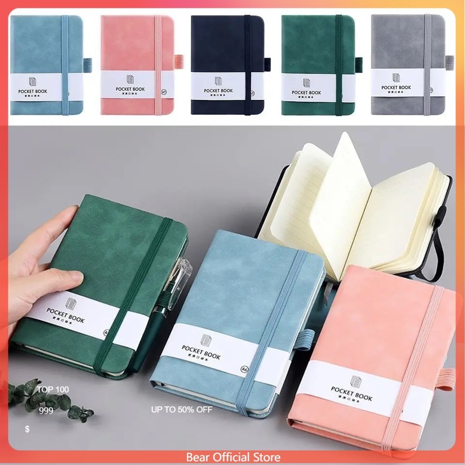 Jual Notebook mini portabel A5/A6/A7/notepad portabel tebal-100 lembar ...