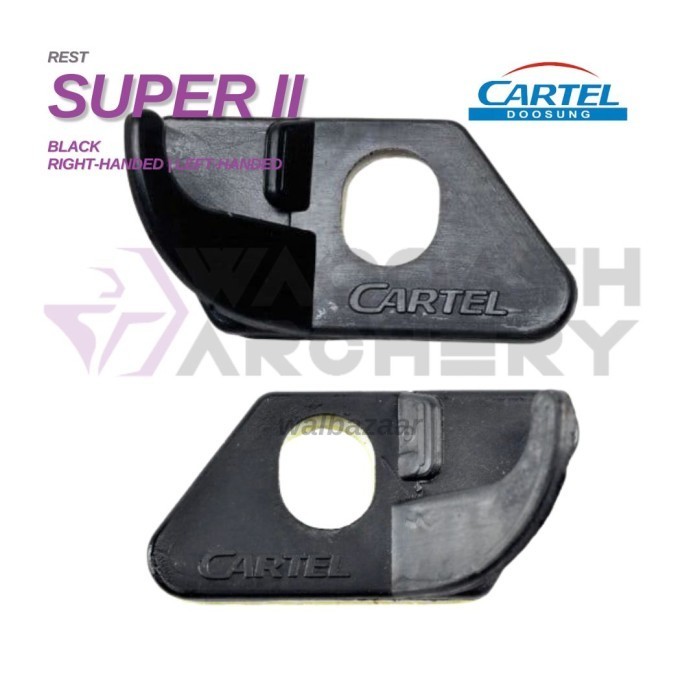 Jual CARTEL SUPER II ARROW REST Plastic Plastik Tempel Recurve Standard ...