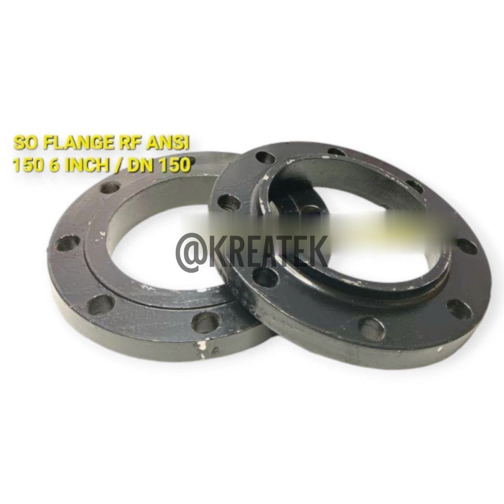 Jual Slip On Flange 6 inch Ansi 150 / ASA 150 / Class 150 SO RF ...
