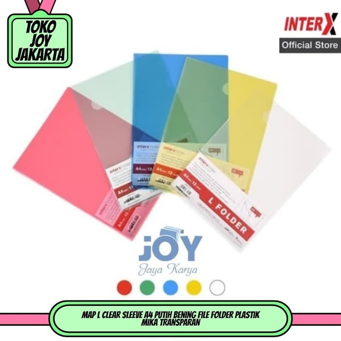 Jual Map L Clear Sleeve A4 Putih Bening File Folder Plastik Mika ...