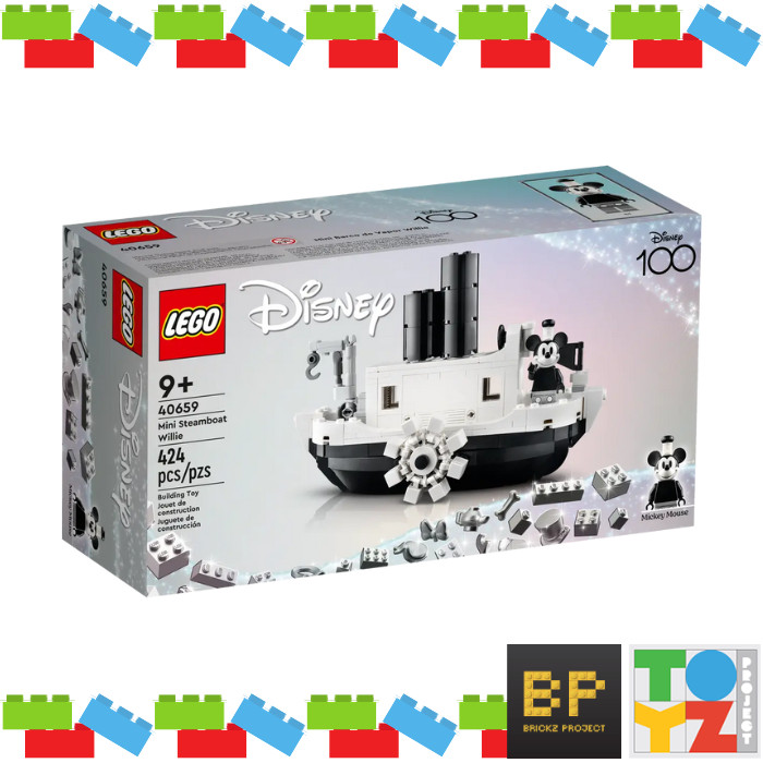 Jual Lego 40659 Disney - Mini Steamboat Willie Original TP Bali ...