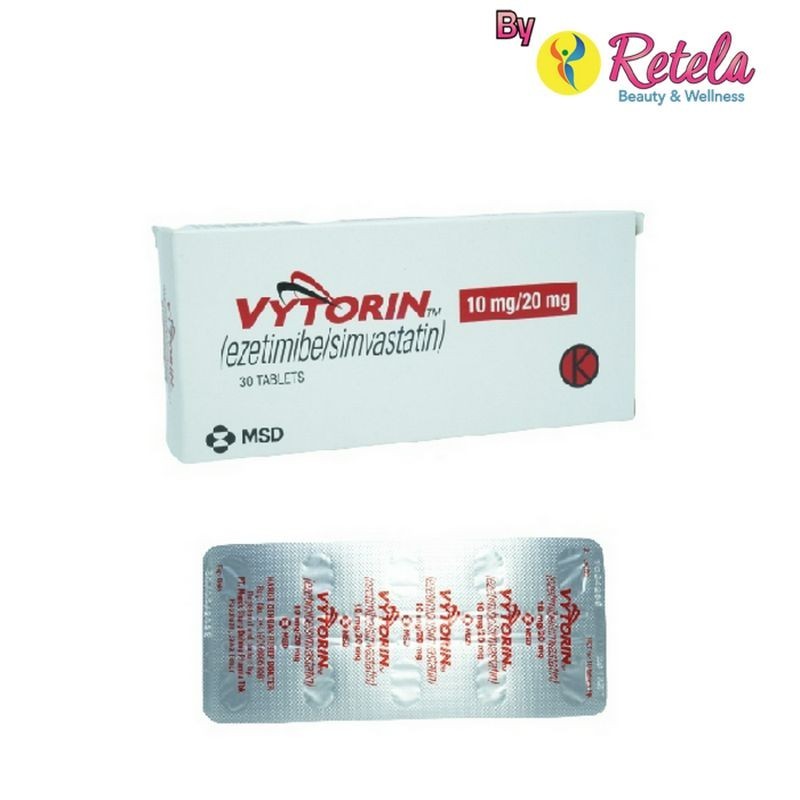 Jual VYTORIN 10/20 MG 1 STRIP 10 TABLET | Shopee Indonesia