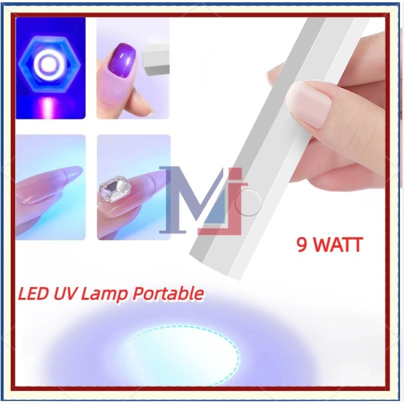 Jual 【COD】Hexagonal Portable UV Lamp Uv Led Nail Portable Lampu Nail ...