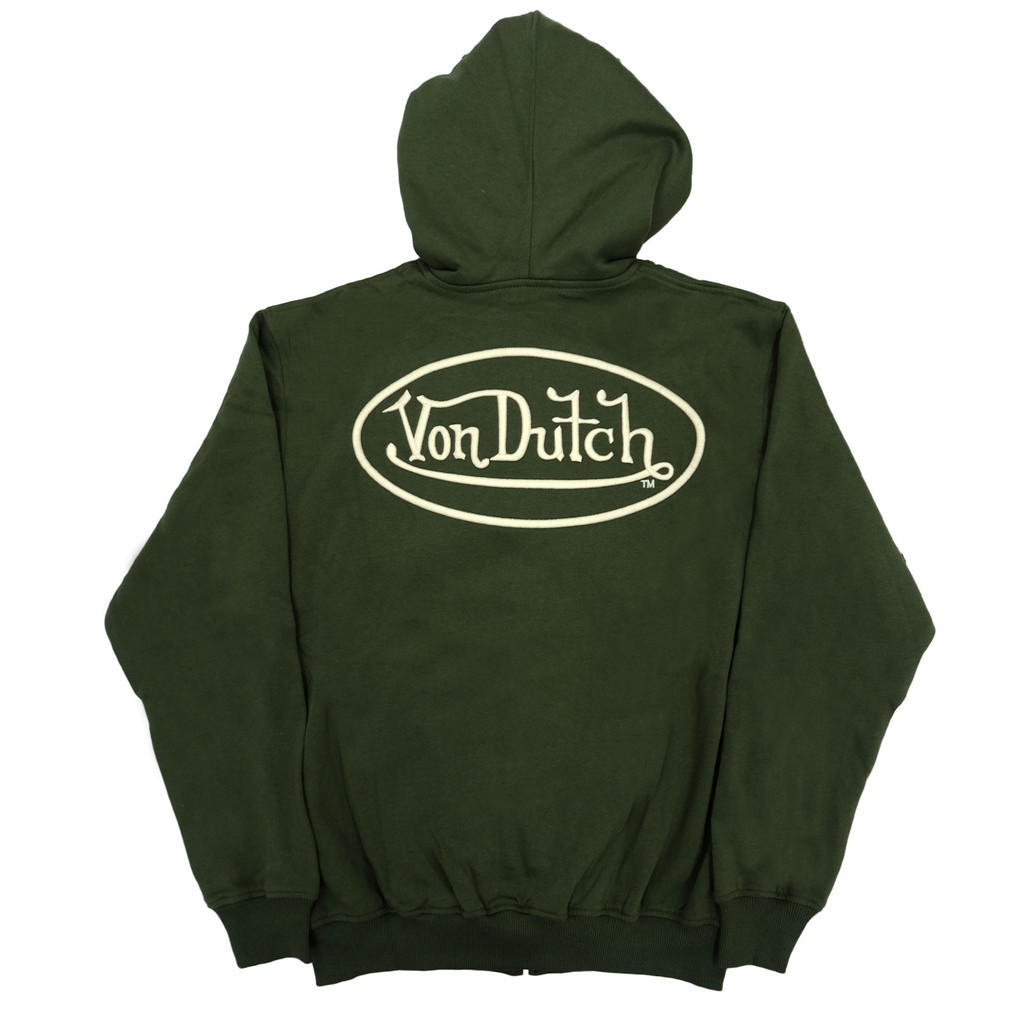 Jual Von Dutch Jacket 0884 Army Green | Shopee Indonesia