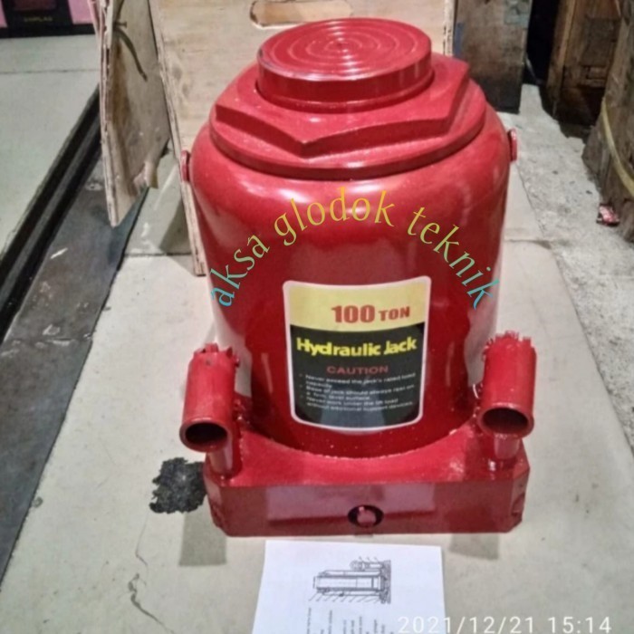Jual Dongkrak Botol 100 Ton Hidrolik / Hydraulic Jack 100 Ton Termurah ...