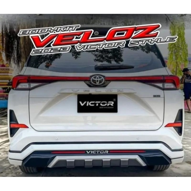 Jual Promo Bodykit Belakang Veloz Victor 2022 2023 2024 Body Kit Grade ...