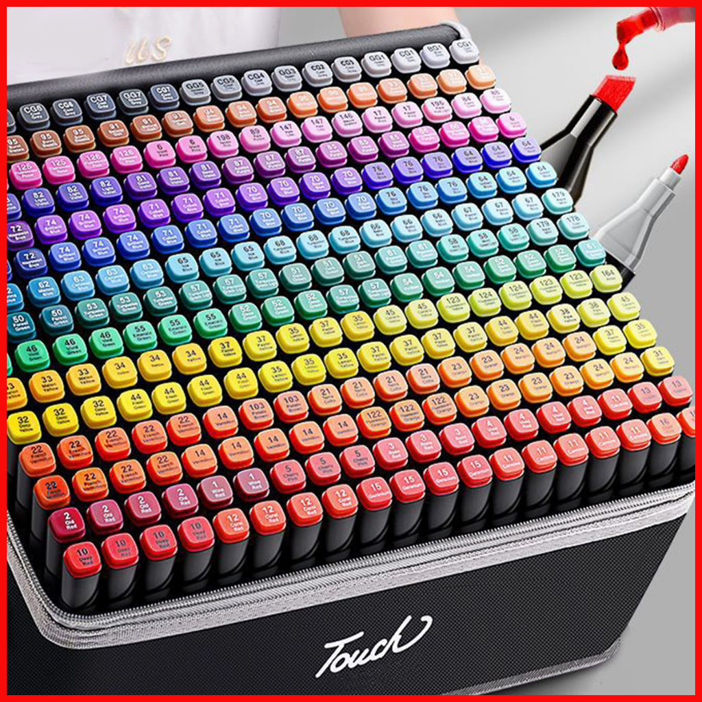 Jual Spidol Warna Stabilo Touch 24/36/48/60/80 Warna Dual Side Fine Art ...