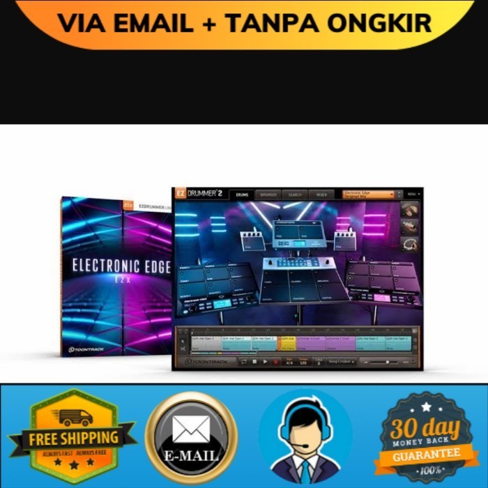 Jual electronic edge toontrack ezdrummer - gdrive | Shopee Indonesia