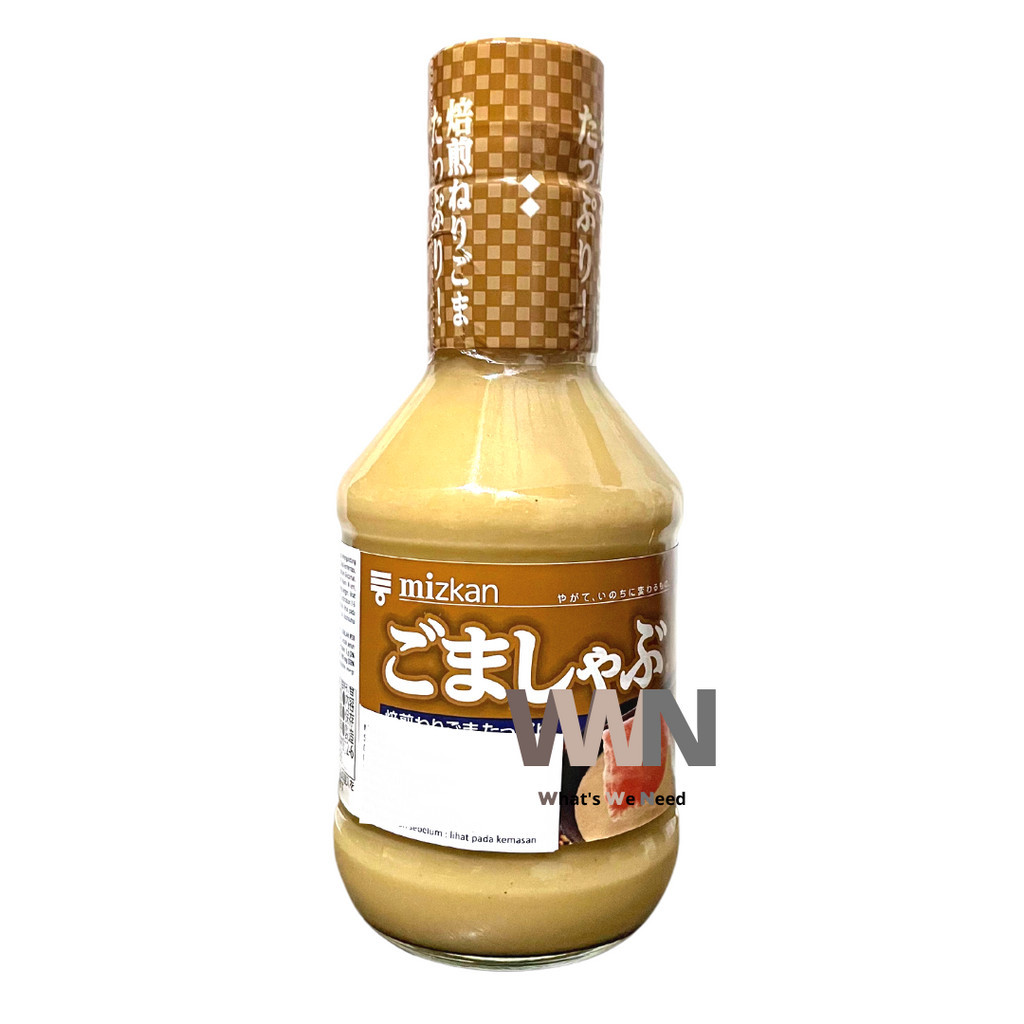 Jual Mizkan Goma Saus Shabu 250ml - Sesame Dipping Sauce / Saus Bumbu Wijen | Shopee Indonesia