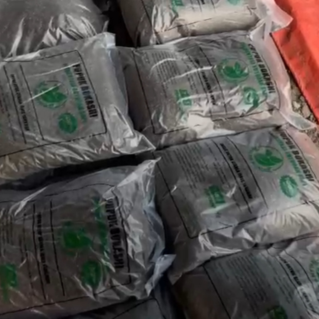 Jual Pupuk Organik Siap Pakai Pupuk Bokashi Hasil Fermentasi Kohe Sapi ...
